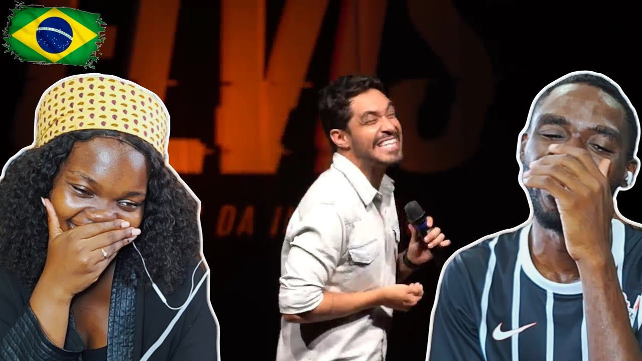 Como os Humoristas Brasileiros Conseguem ser tão engraçados🇧🇷😂 | Diogo ...