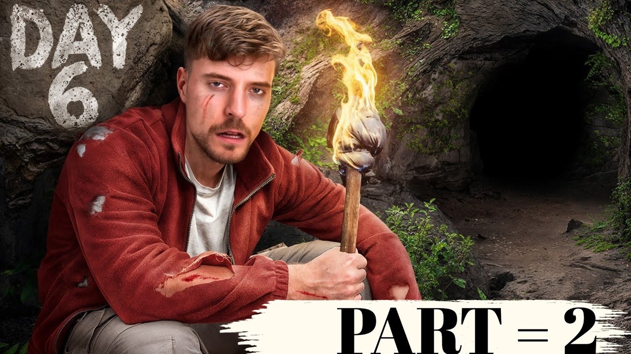 7 Day Standed In A Cave | Part 2 | Mr. Beast Hindi Video - YouTube