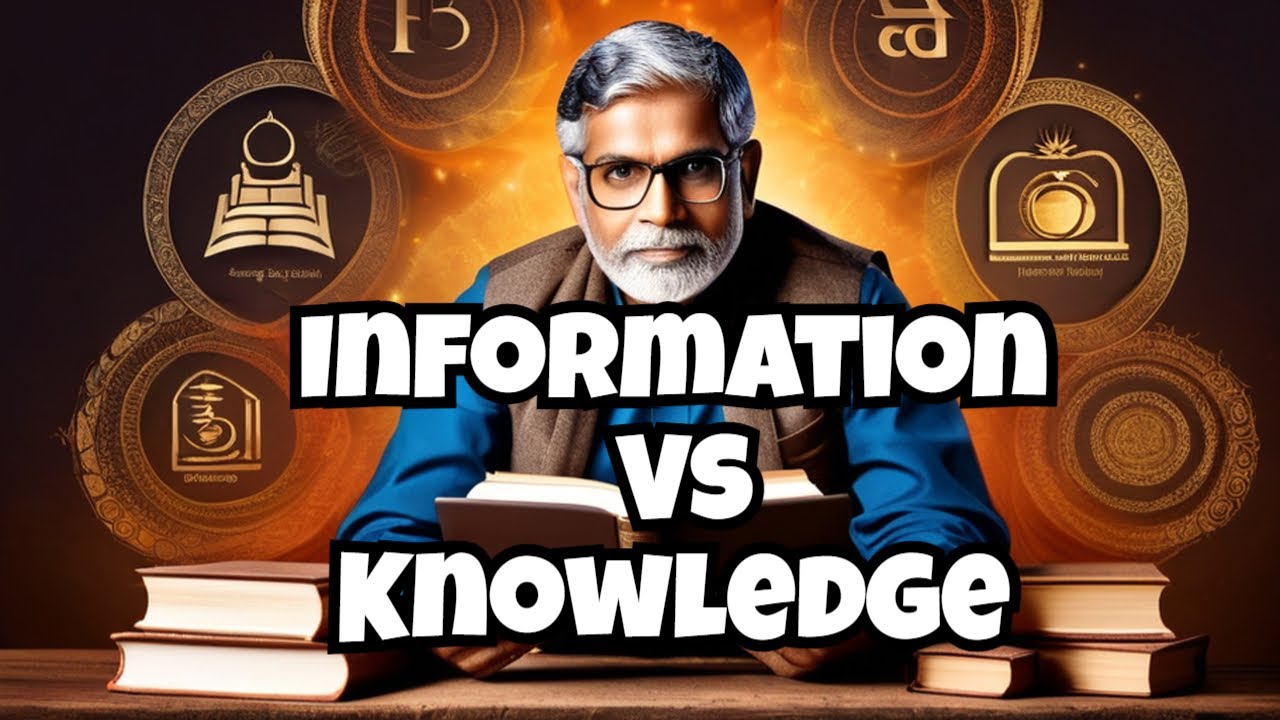 Information Vs Knowledge By Agastya foundation AD Ravindranath # ...