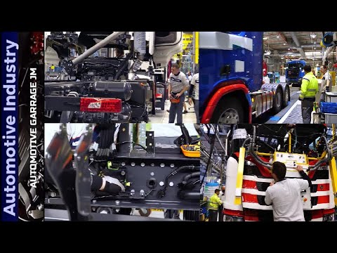 Scania Trucks| Truck Assembly Line | Truck Manufacturing Process - YouTube