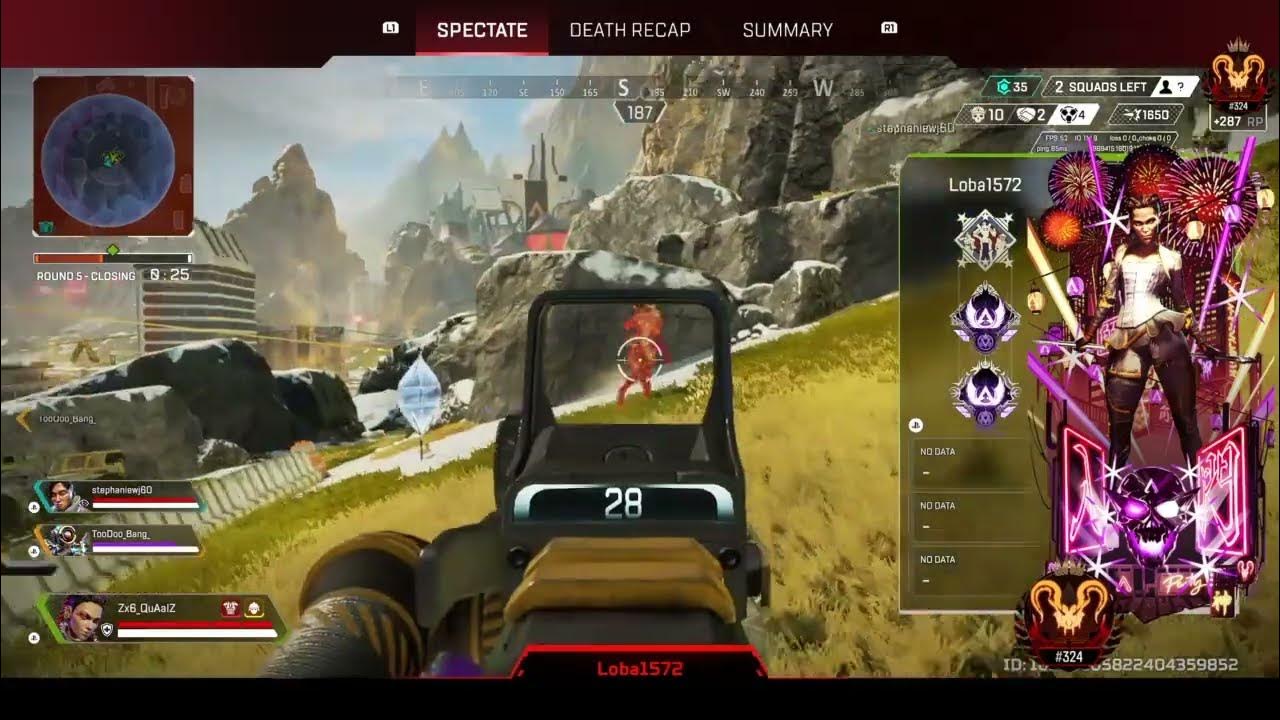 Teaming Pred and Masters Players Kill Farming Apex Legends Season 16 - YouTube