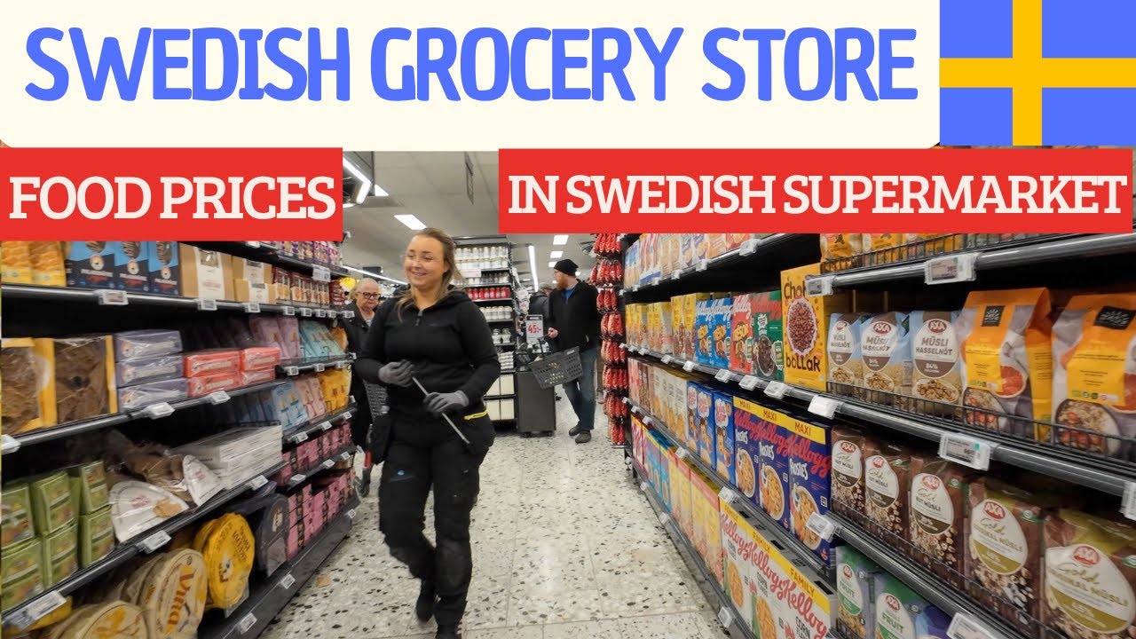 GROCERY SHOPPING IN SWEDEN | What's inside Swedish Supermarket ICA ...