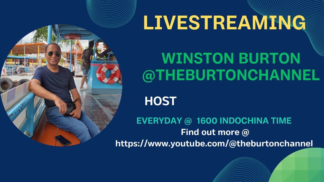 #462 LIVESTREAMING WITH WINSTON @ THEBURTONCHANNEL #lifeexperiences # ...