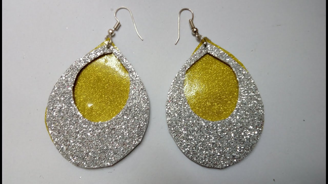 How To Make Waste Material Paper Earrings YouTube how-to-make-waste-material-paper-earrings-youtube