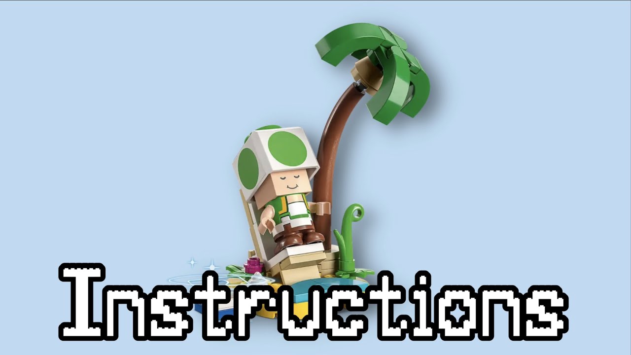 LEGO Mario Blind Bag Instructions: Green Toad | 71431 - YouTube
