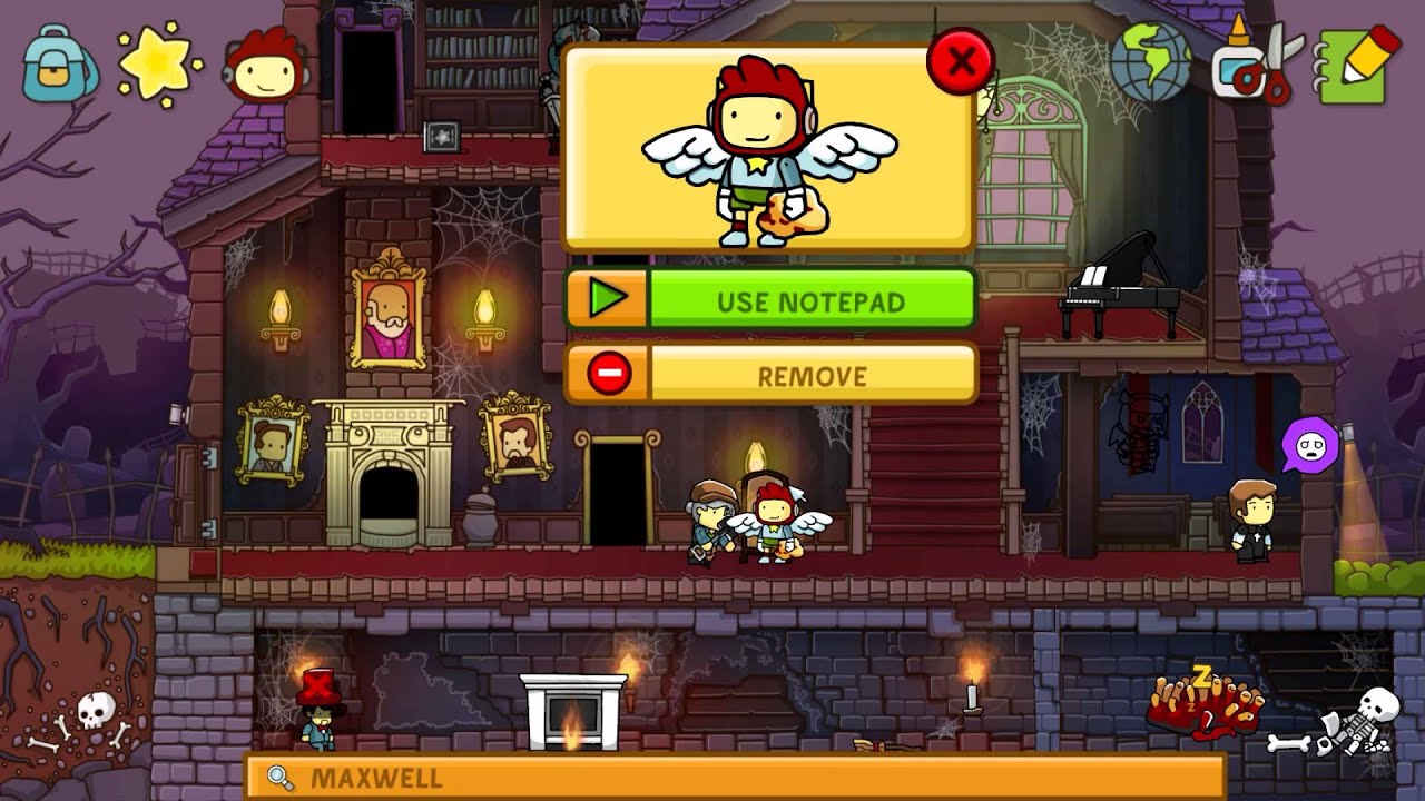 Scribblenauts Unlimited | Part #4 | Maxwell's Evil Twin Seriously Just ...
