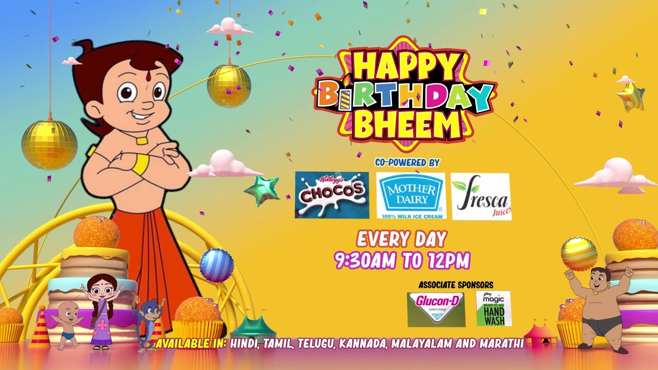 Kannada Promo - Chhota Bheem - Laddoo Birthday Bash | Chhota Bheem ...