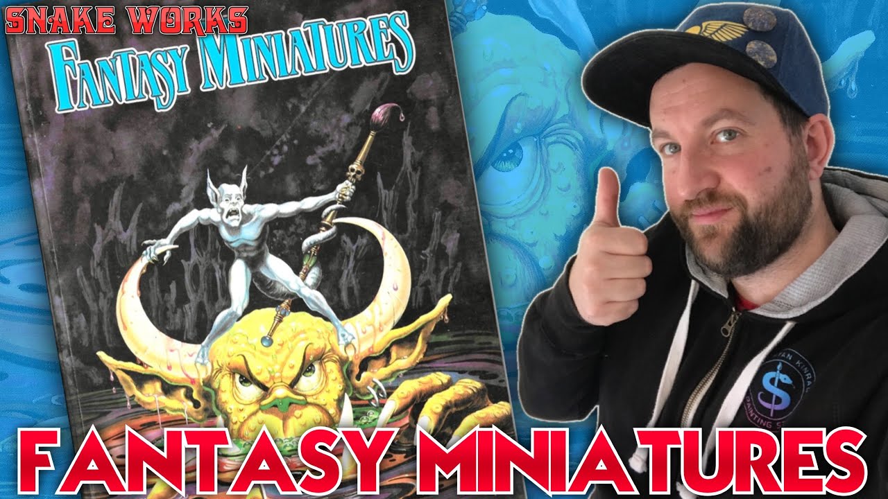 Fantasy Miniatures - The Golden Demon 1988 gallery book. - YouTube