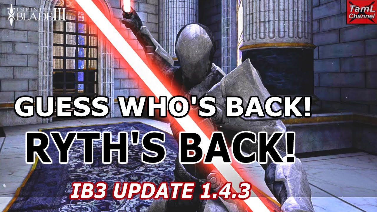 Infinity Blade 3: Ryth's Back! IB3 Update 1.4.3 - YouTube