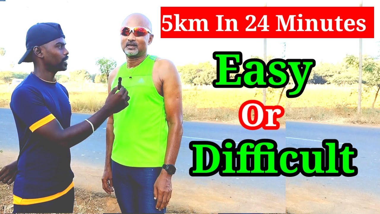 Ssc 5km running Tips in tamil / He shared top 3 tips for improve ...