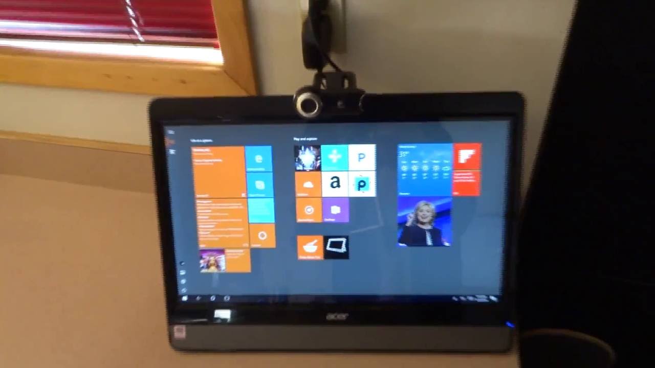 Windows Tabletop Touchscreen for Kodi and more - YouTube