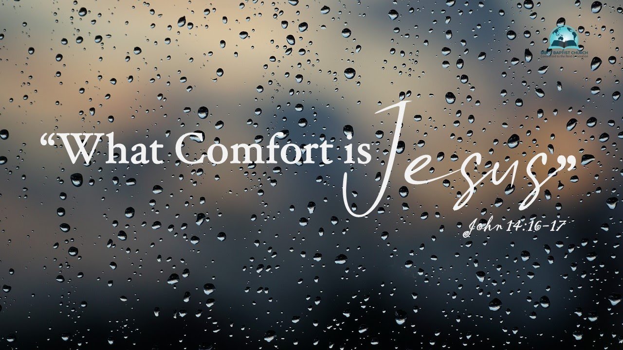 What Confort is Jesus - YouTube