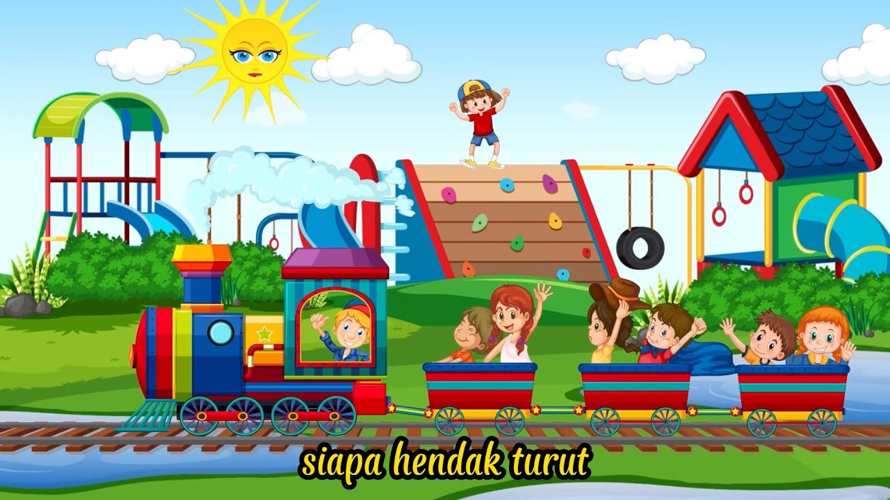 Lagu Anak-anak Naik Kereta Api - YouTube