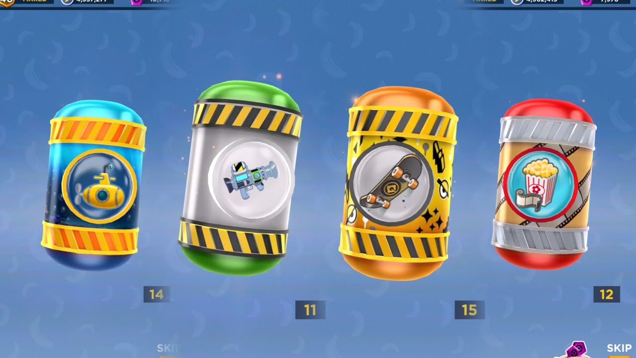 Minion Rush Open 5 Different Special Mission Prize Pod Youtube