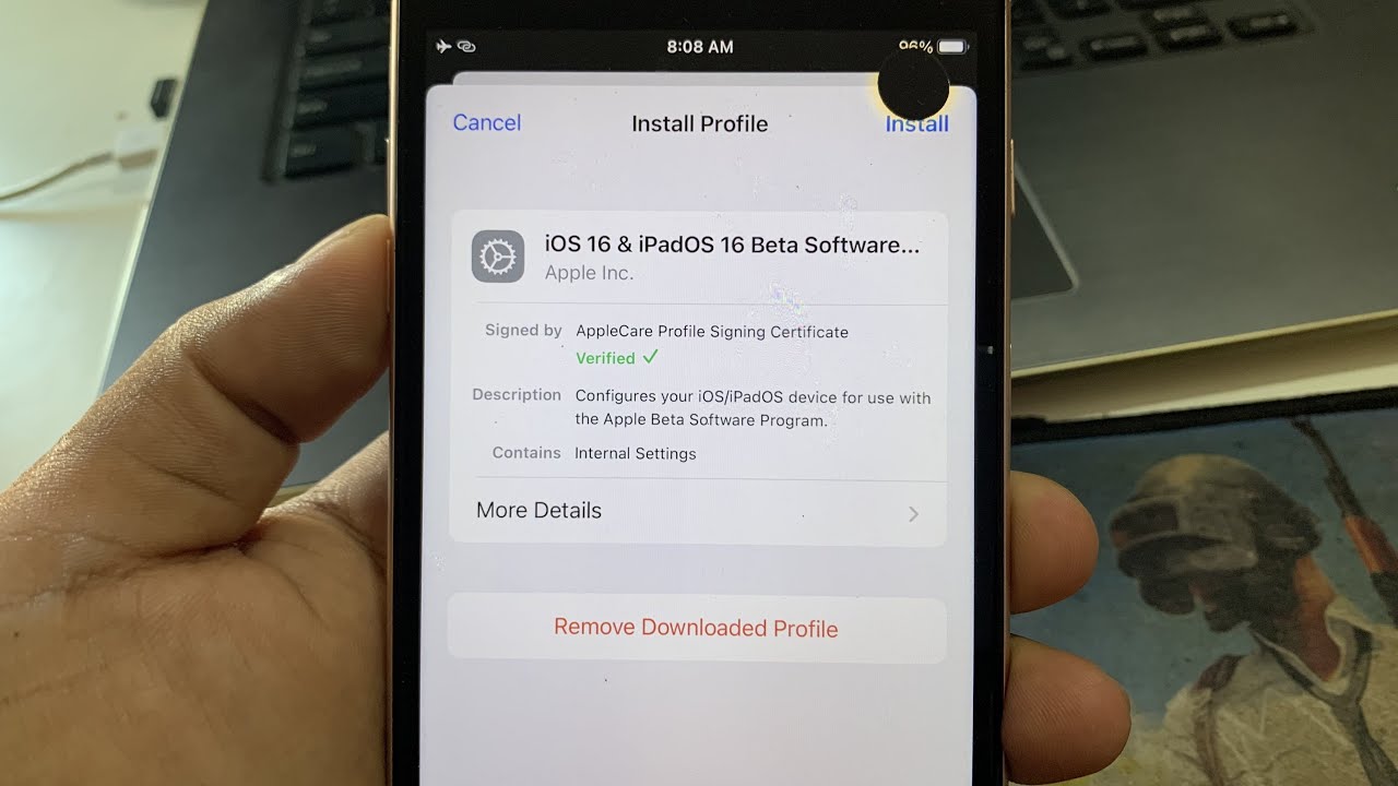 IOS 16 Install New Update official on iPhone & iPad No computer ...