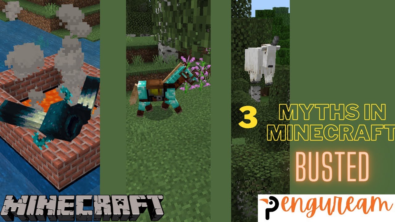 busting 3 minecraft myths - YouTube
