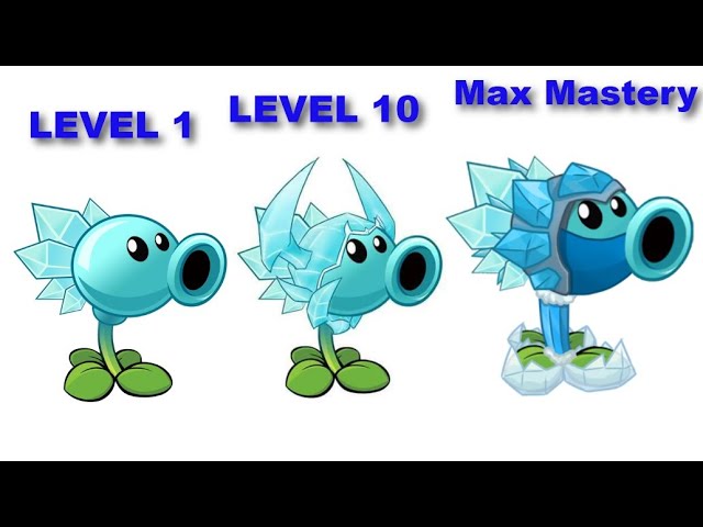 Snow Pea Plants Vs Zombies
