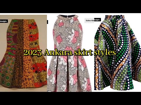 2023 Beautiful Ankara Skirt Styles| African Print Skirt  | African Fashion