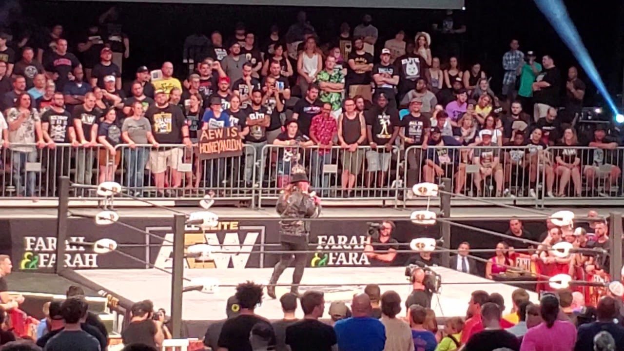 AEW Fight for the Fallen Chris Jericho Segment Full Live - YouTube