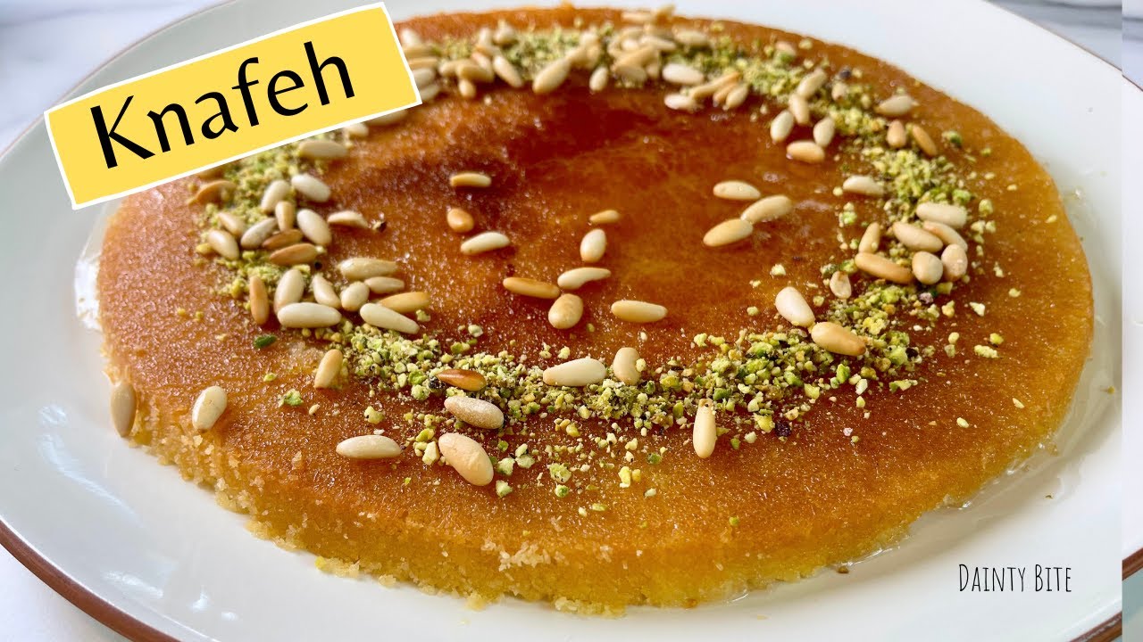 Best kunefeh recipe in less than 20 minutes الكنافه النابلسيه الناعمه ...