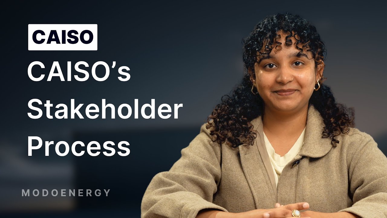 CAISO's Stakeholder Process - YouTube