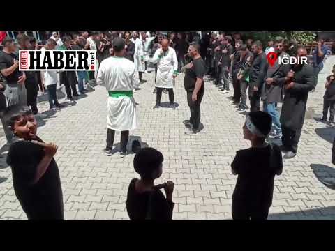 Iğdır'da Tasua Gününde Kerbela Şehitleri Yoğun Katılımla Anılıyor