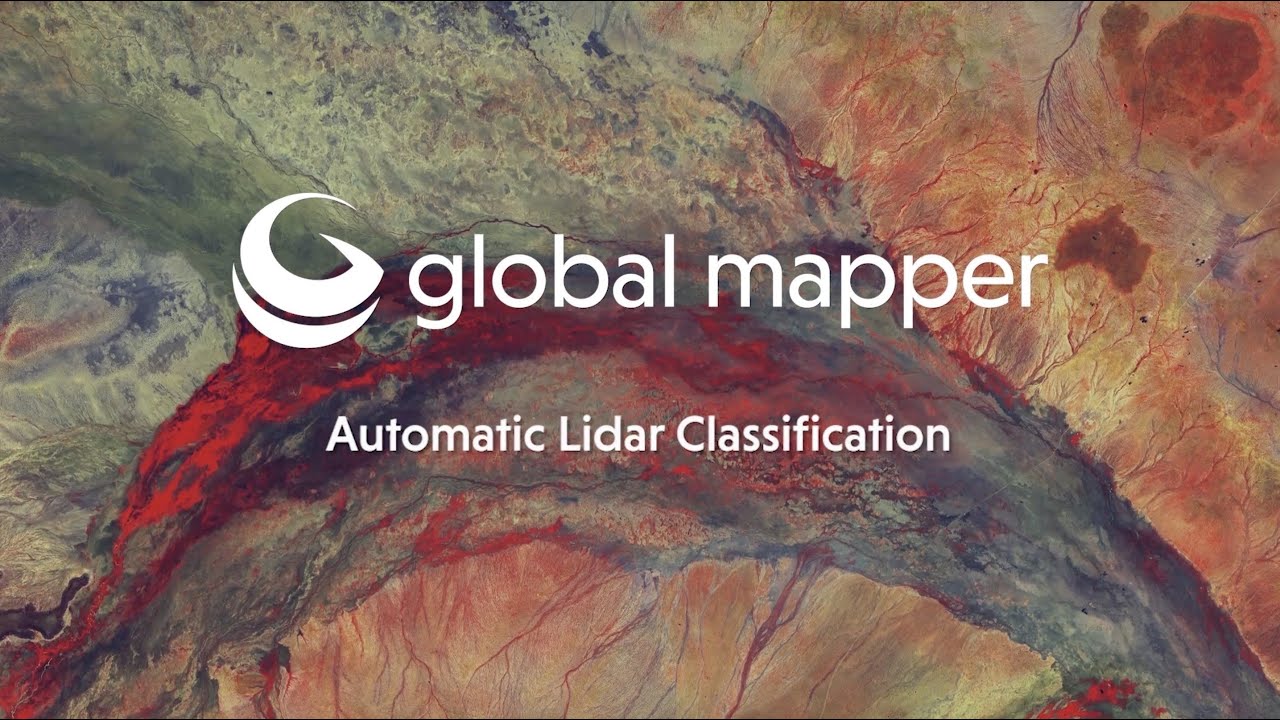 Automatic Lidar Classification in Global Mapper - YouTube