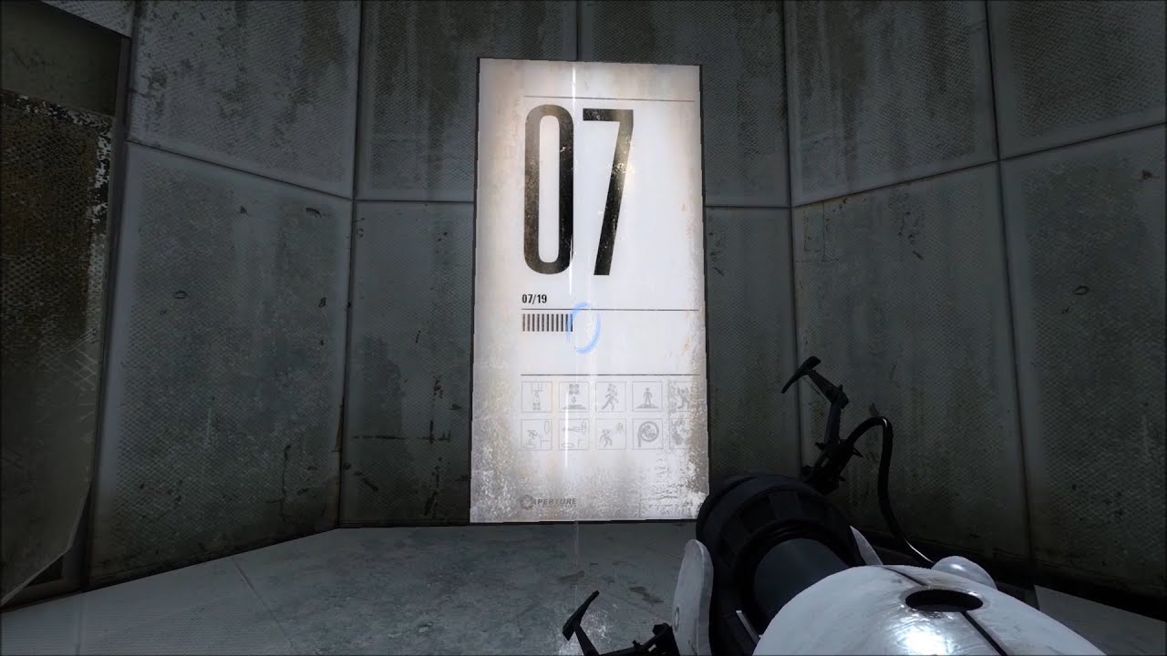 Portal 2 Chapter 1 (Courtesy call) - Test Chamber 7 & 8 - YouTube