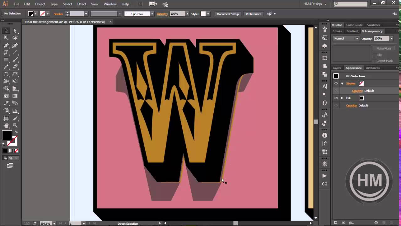16.07 3D shadow - Illustrator cc تعلم - YouTube
