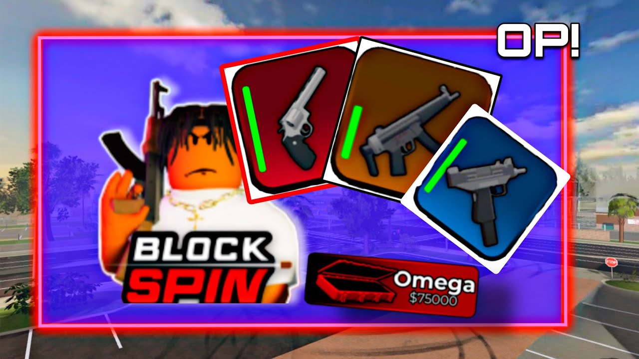 These NEW OMEGA GUNS is to OVERPOWERED in Blockspin Roblox! - YouTube