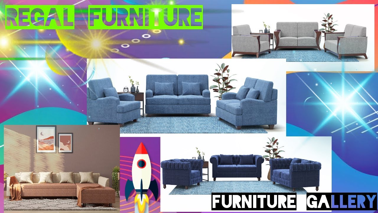 Gorgeous design Regal sofa set.A products of RFL.regal Furniture - YouTube