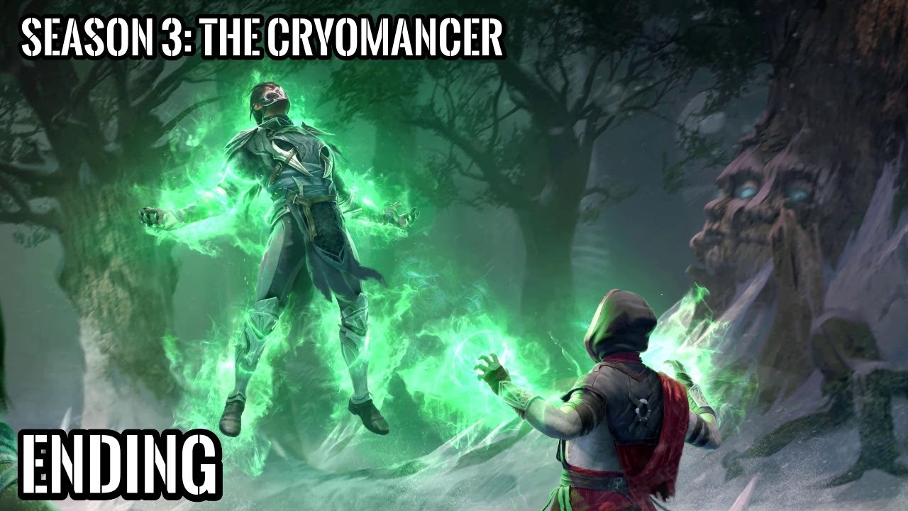 MORTAL KOMBAT 1 | INVASIONS Season 3: The CRYOMANCER ENDING | 100% ...