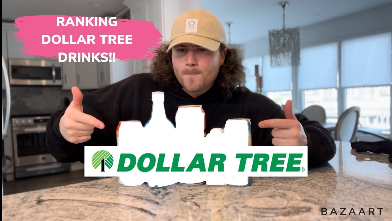 Ranking the STRANGEST DRINKS From Dollar Tree!! (CRAZY) - YouTube