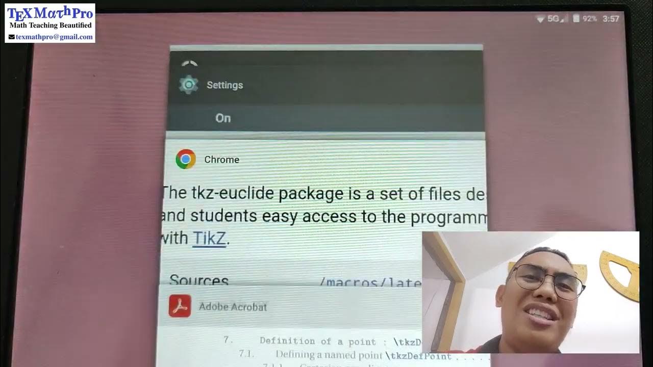 LaTeX Figures Tutorial 0: Ano ba ang Tikz at tkz-euclide packages ...