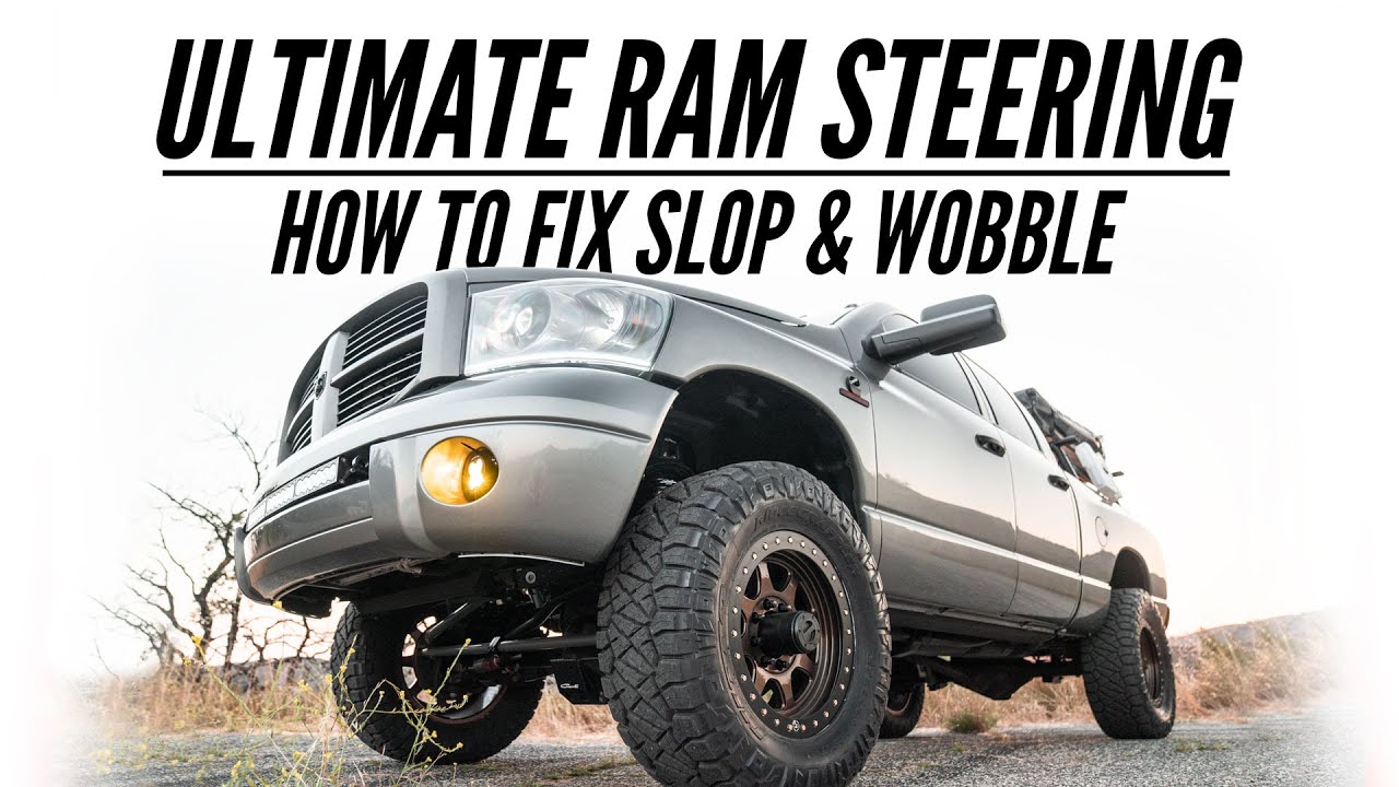 How To Fix Loose Ram Steering and Death Wobble THE RIGHT WAY! - YouTube