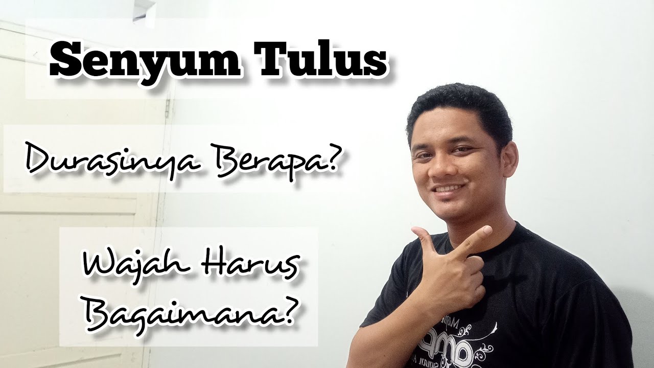 Cara Senyum yang Tulus | Chairul Echwan - YouTube