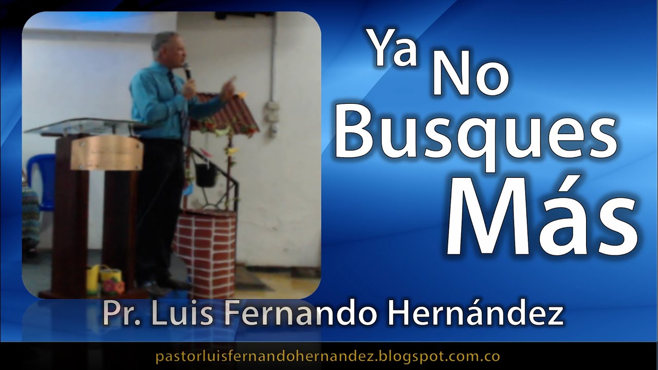Ya No Busques más - YouTube