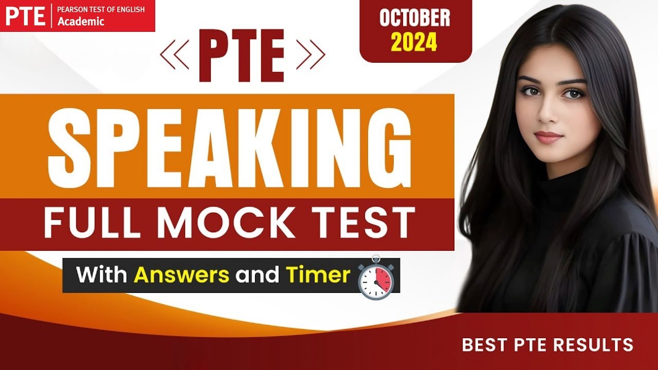 PTE Speaking Test 1 | PTE Speaking Full Mock Test with Answers ...