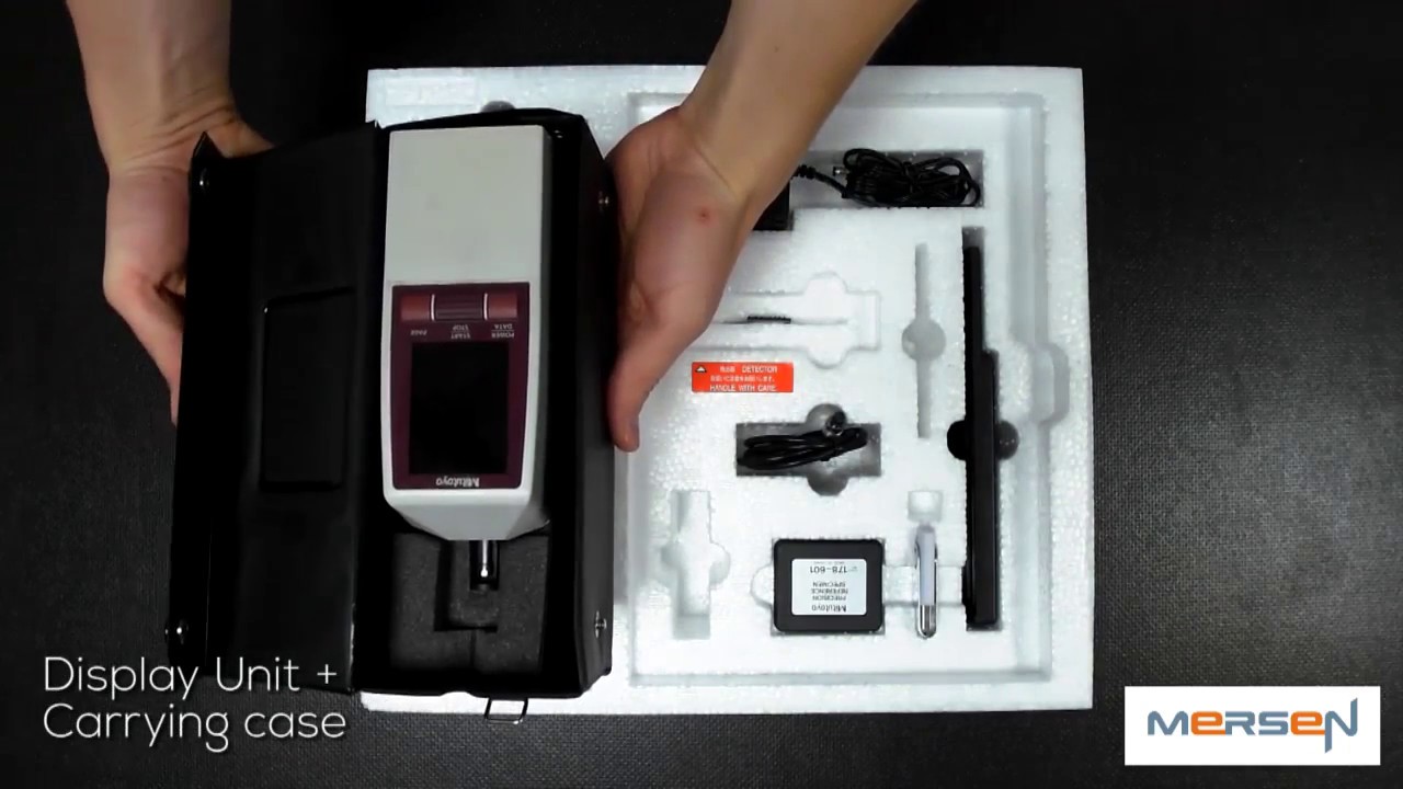 Video tutorial: how to use Mersen's roughness meter - YouTube