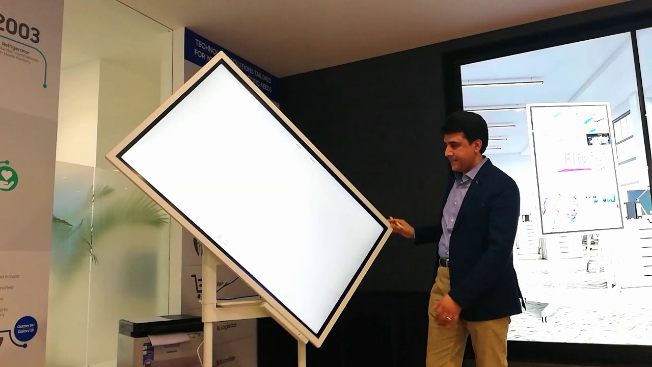 FIRSTLOOK: SAMSUNG FLIP with Mr. Puneet Sethi, Vice President, CE-B2B ...
