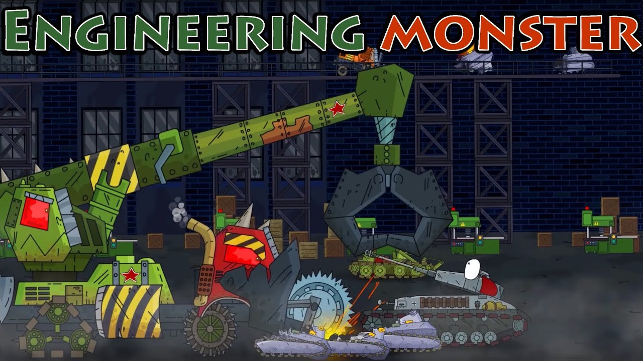 Super Tank Rumble Creations - Engineering Monster - YouTube
