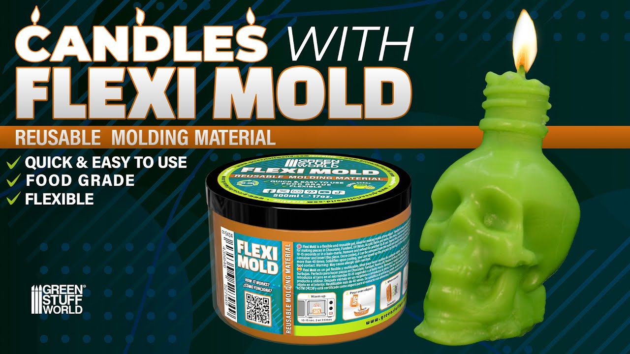 How to Make Candles with Flexi Mold by GSW - YouTube
