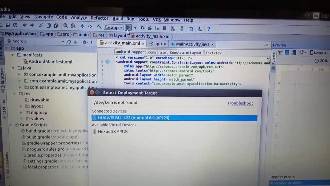 Android Studio Workstation setup done! - YouTube