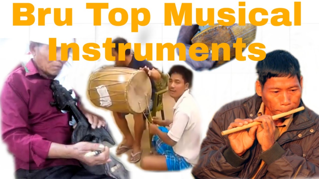 BRU (REANG) NI TOP MUSICAL INSTRUMENTS | AKE PHO ACHUI ACHU SUNG TAM ...