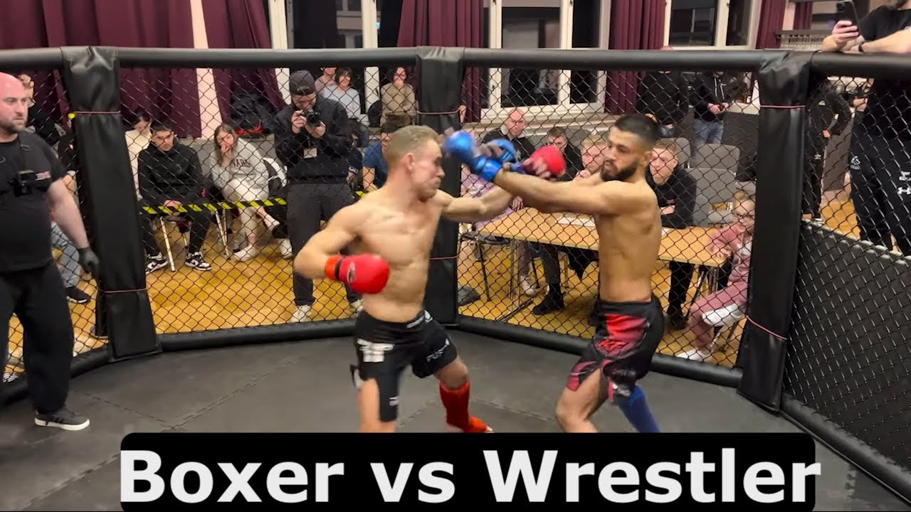 What happens when you Punch a WRESTLER?! Boxer Makes Wrestler Forget ...