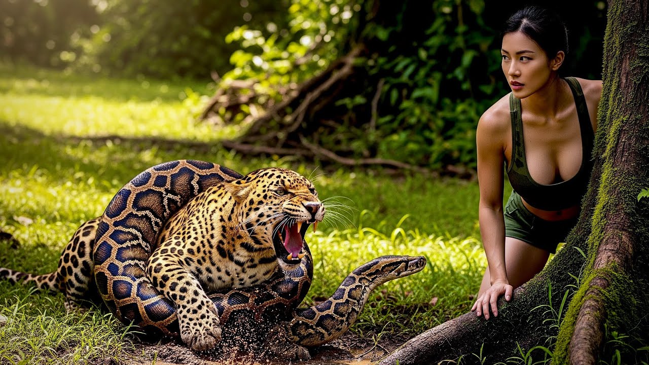 Survival in The Jungle, Accidentally Witnessed The Battle Between ...