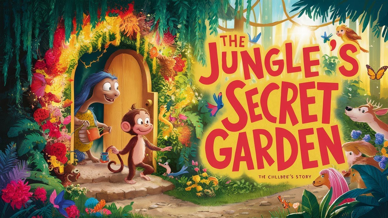 The Jungle's Secret Garden | kids story | fairytale | #cartoon #stories ...