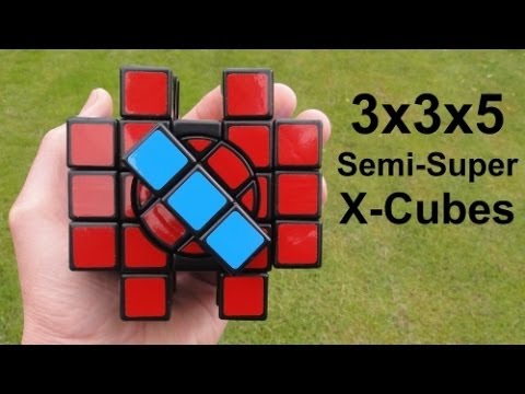 3x3x5 Semi Super X-Cube puzzles now available (free worldwide shipping ...