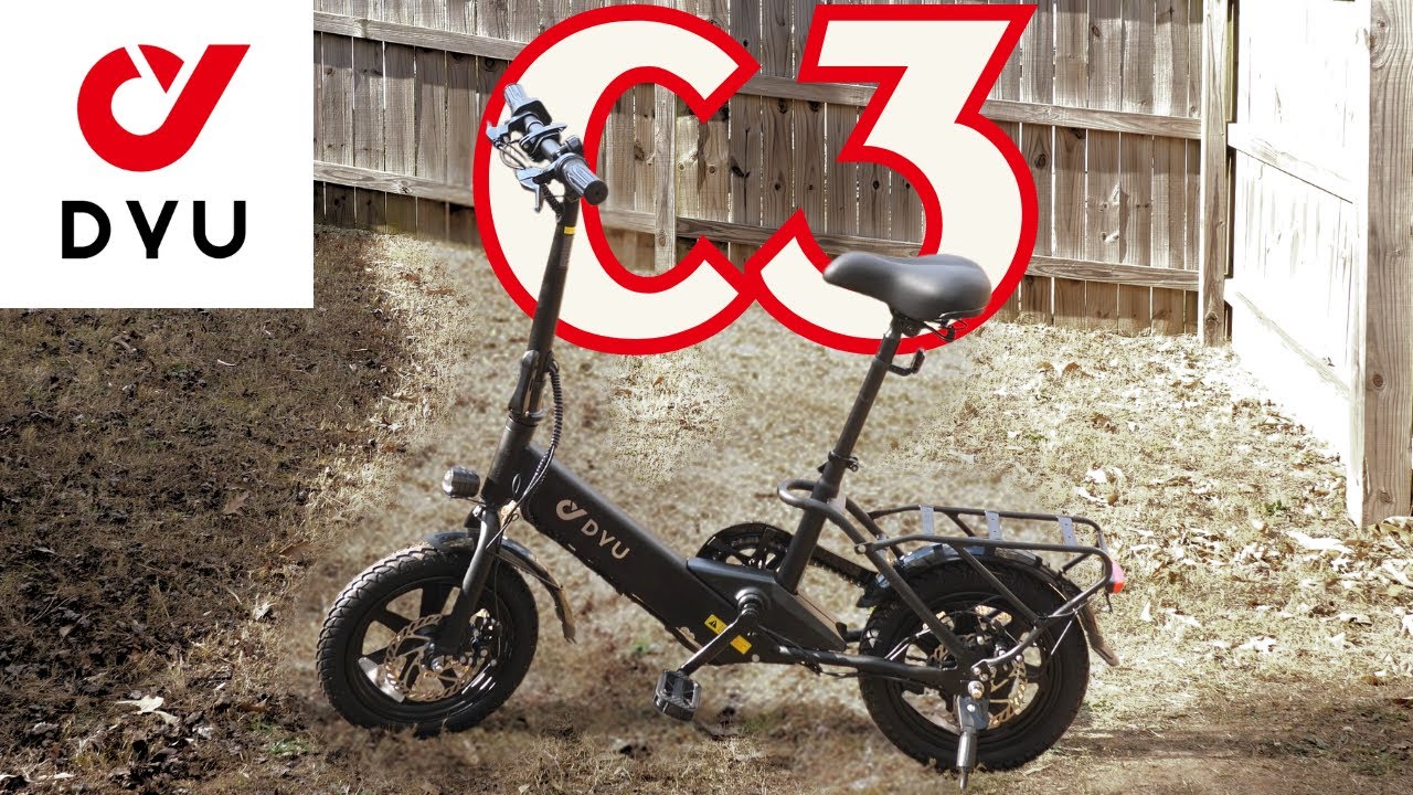 The DYU C3: A Folding E-Bike for Anyone On a Budget! - YouTube
