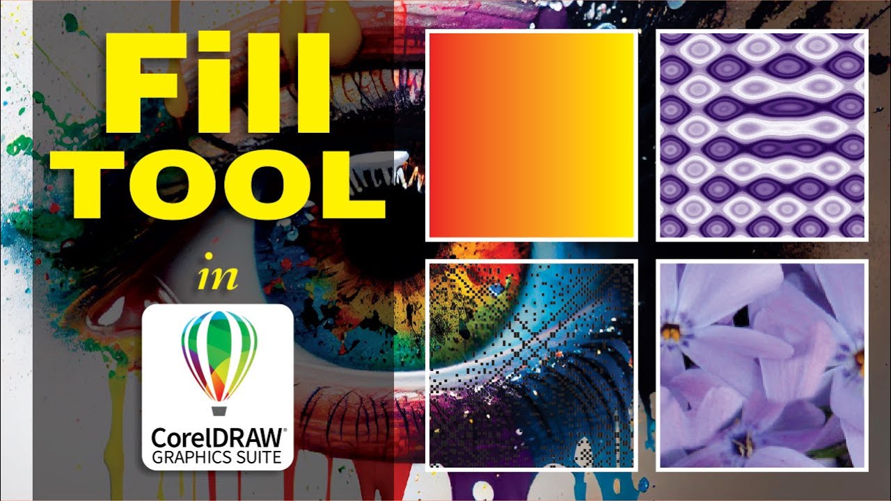 Lesson-10 CorelDRAW | Fill Tool Learning in CorelDRAW | CorelDRAW ...